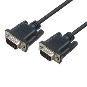 D-sub 9pin Cable Rs232 Serial Db9สายเคเบิลสำหรับสแกนเนอร์/โมเด็ม ...
