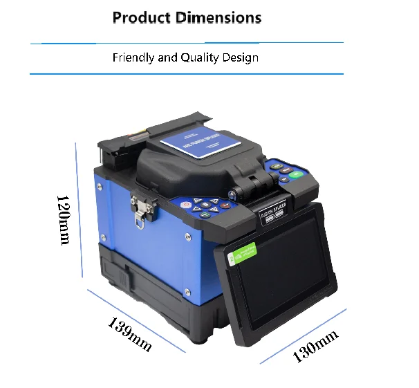 JW4109H Fusion Splicer - Professional FTTH Fiber Optic Splicer