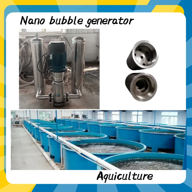 Large Agricultural Irrigation Micro Nano Bubble Generator Dissolved Oxygen Hydroponics Water ...