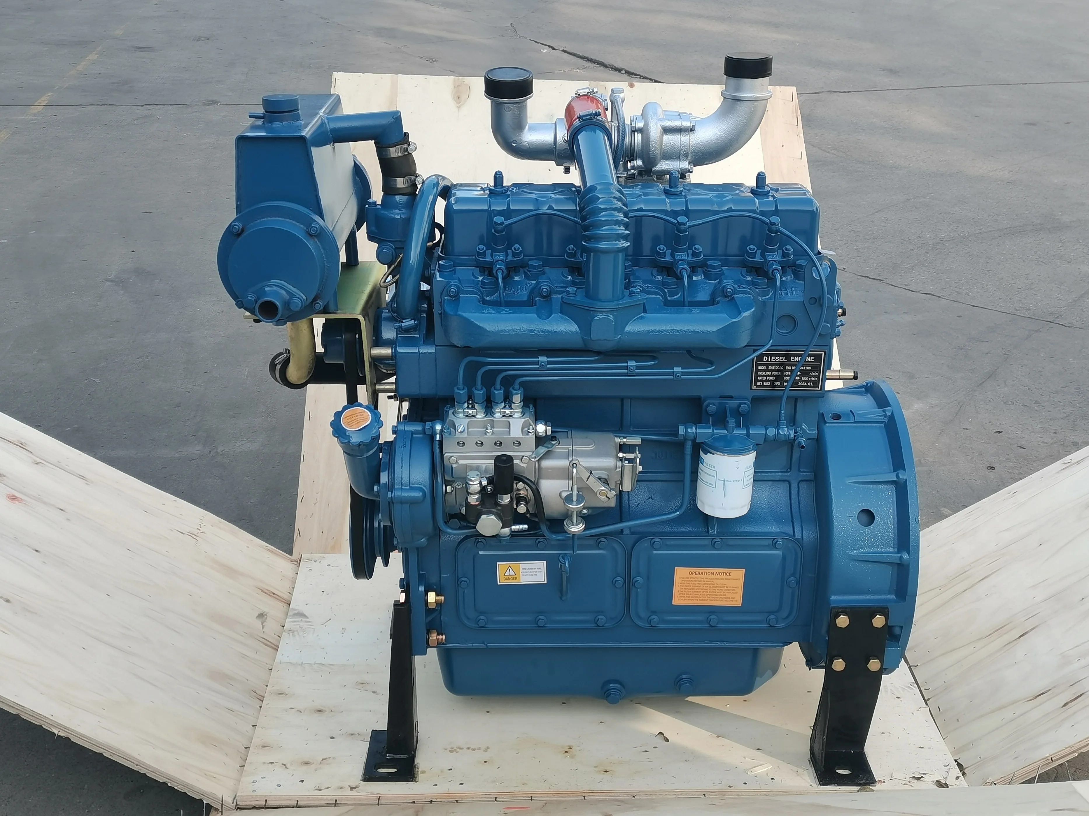 Genuine Engine Marine Diesel 55hp/1800rpm For Marine Zh4100zc - Buy ...