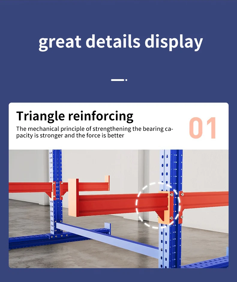 Mracking Customized Industrial Cantilever Shelf Double-sided Heavy Duty ...