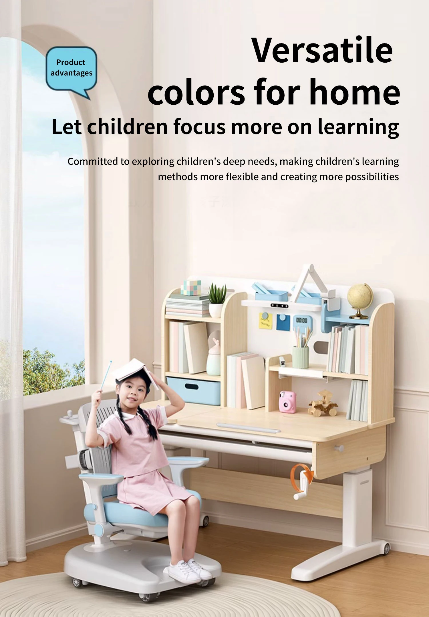 Wholesale Kids Study Table - Ergonomic & Adjustable Design