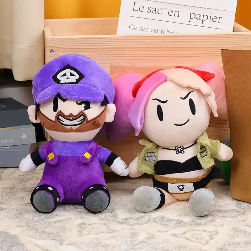 New Design Smg4 Su-per Ma-ria Large Cute Standing Purple Maria Soft ...