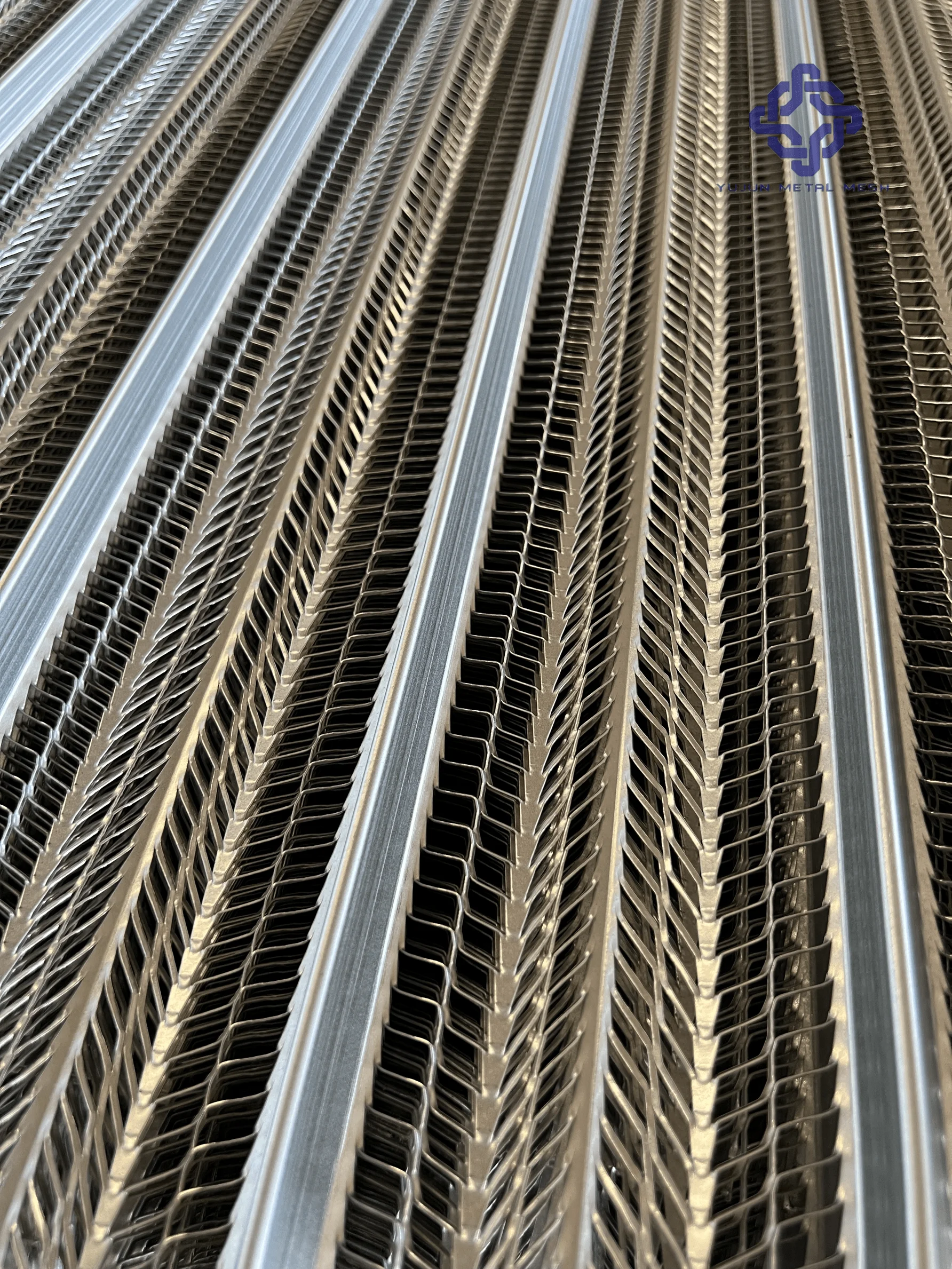 Concrete Formwork Steel Rib Lath Construction Galvanized 0.35mm 1.75lbs ...