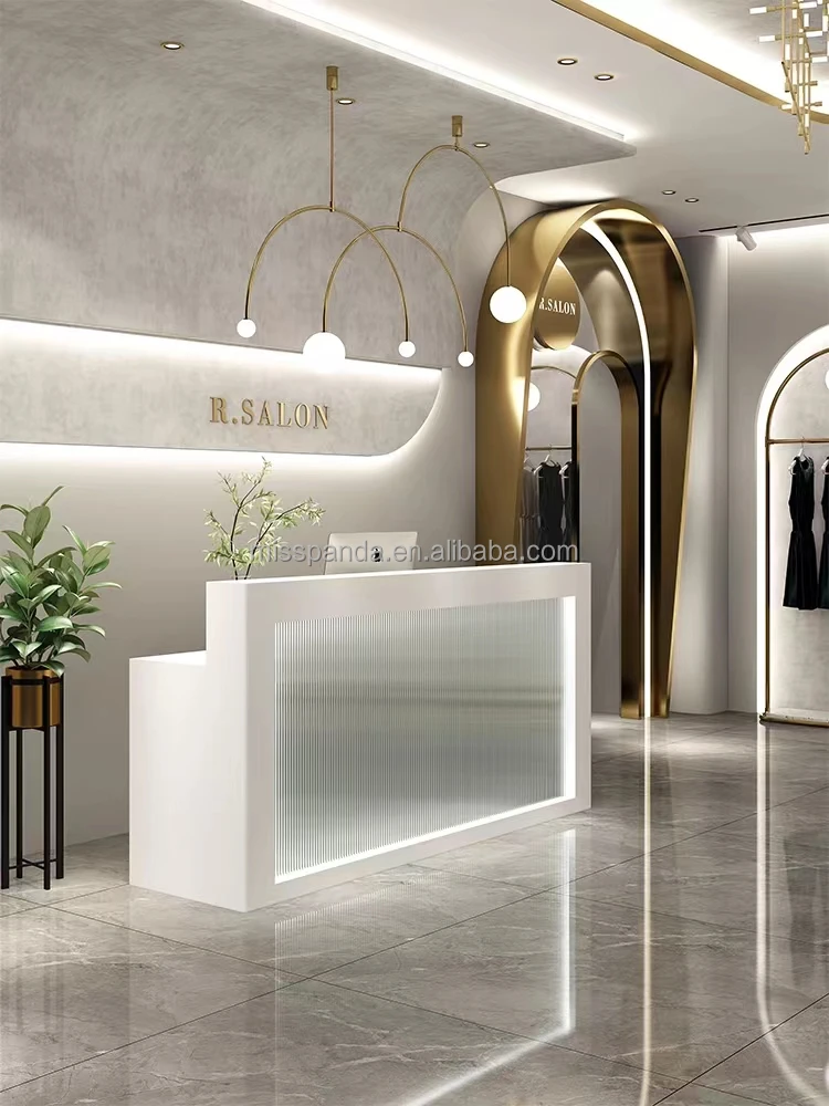 Shop Our Low Price Cheap Reception Desk - Curved Design