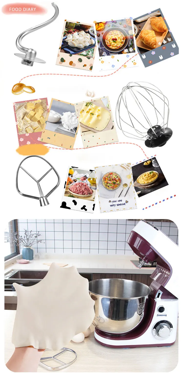 Modern Kitchen Multifunctional Cooking Chef Machine Stir The Minced ...