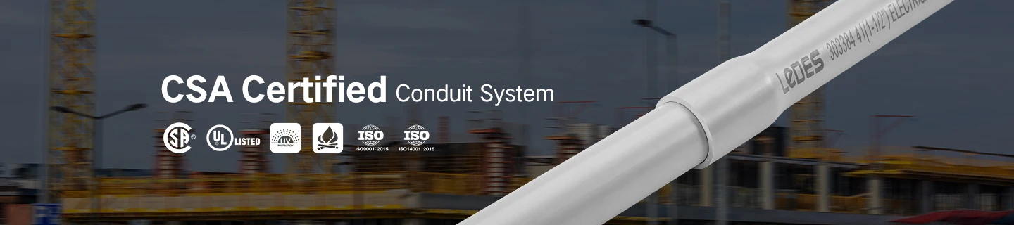 Ledes Pipe Manufacturer Pvc Electrical Conduit Pipe Schedule 40 For Csa ...