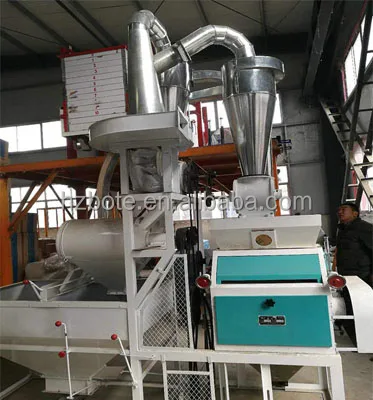 Quality Small Maize Wheat Teff Sorghum Machinery Soybean Flour Milling ...
