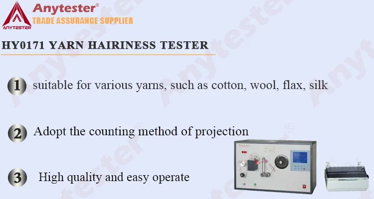 Laboratory Textile Yarn Hairiness Tester - Precision & Speed