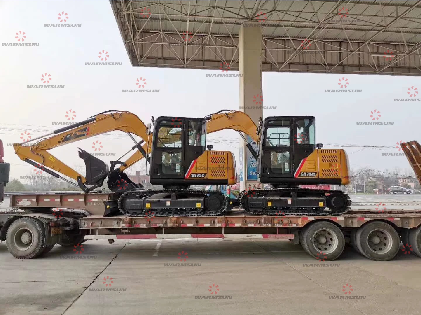 Engine-powered Big Crawler Excavators Heavy Used Excavator 21 Ton ...