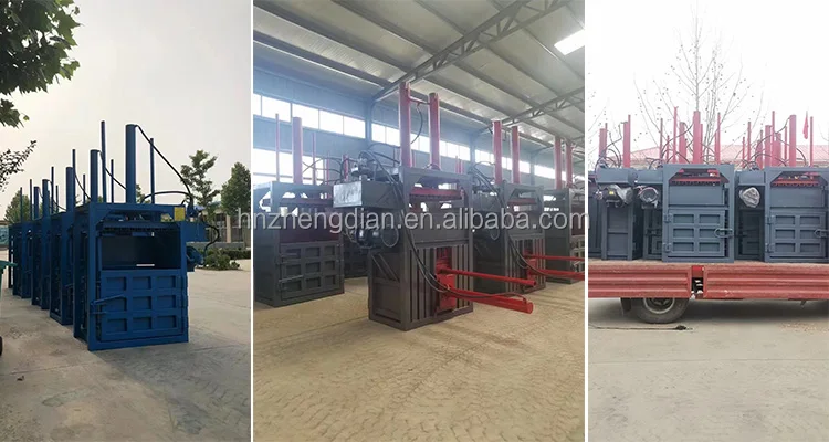 Small Cardboard Baler/waste Paper Press Machine Price/cardboard Box ...