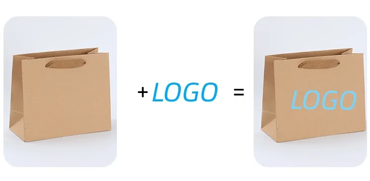Customized Logo Design Luxury Paper Bag Gift Packaging