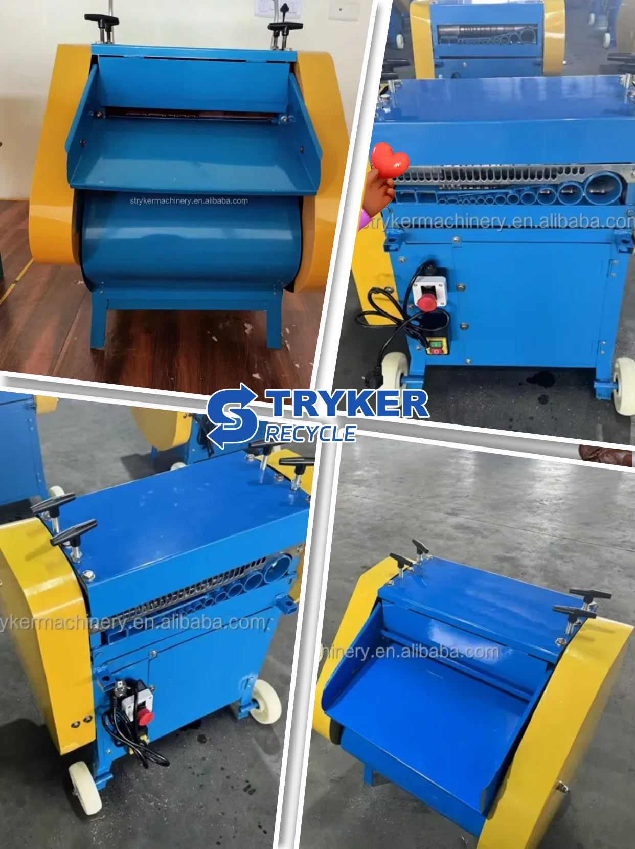 ST-KOF Electric Automatic Cable Wire Recovery Machine Electric Wire ...
