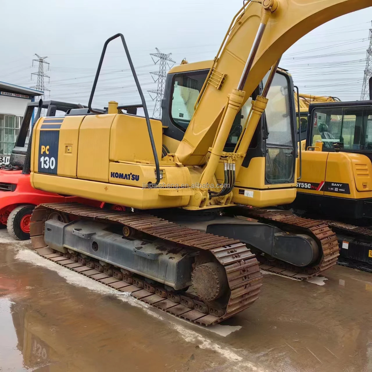 Japan 13 Tons Excavator Used Pc130excavator Earthmoving Machinery - Buy ...