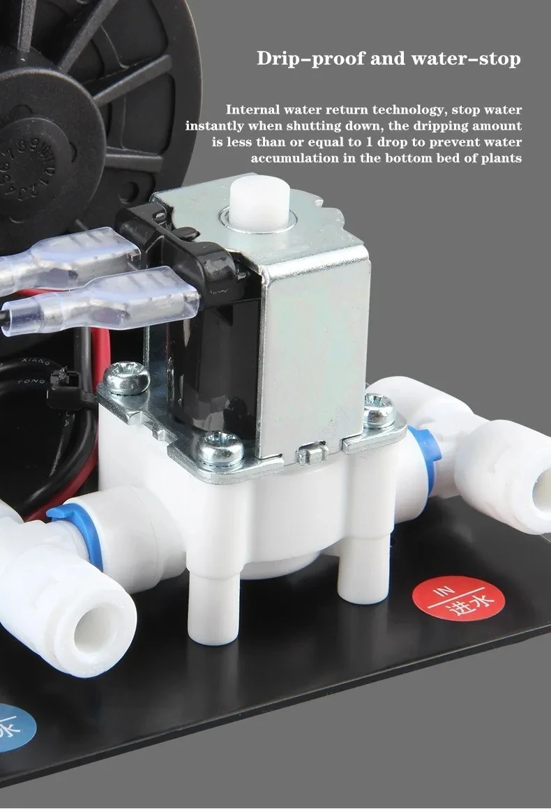 Greenhouse Misting Systems Dc24v Diaphragm Pump Rainforest Sprayer ...