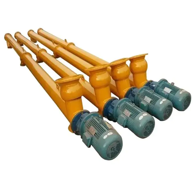 Screw Conveyor Pipe Dragon Feeding Machine Cement Ash Powder Screw ...