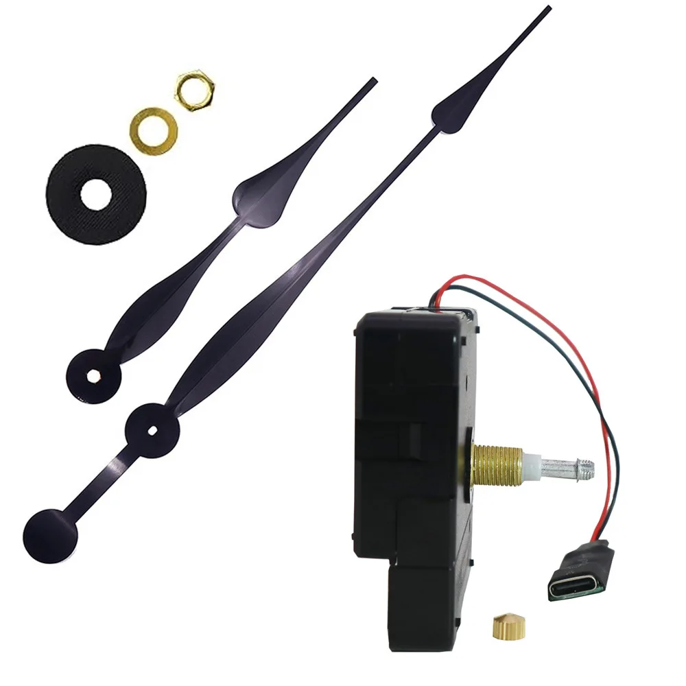 High Torque Clock Motor with USB and External Power Cord