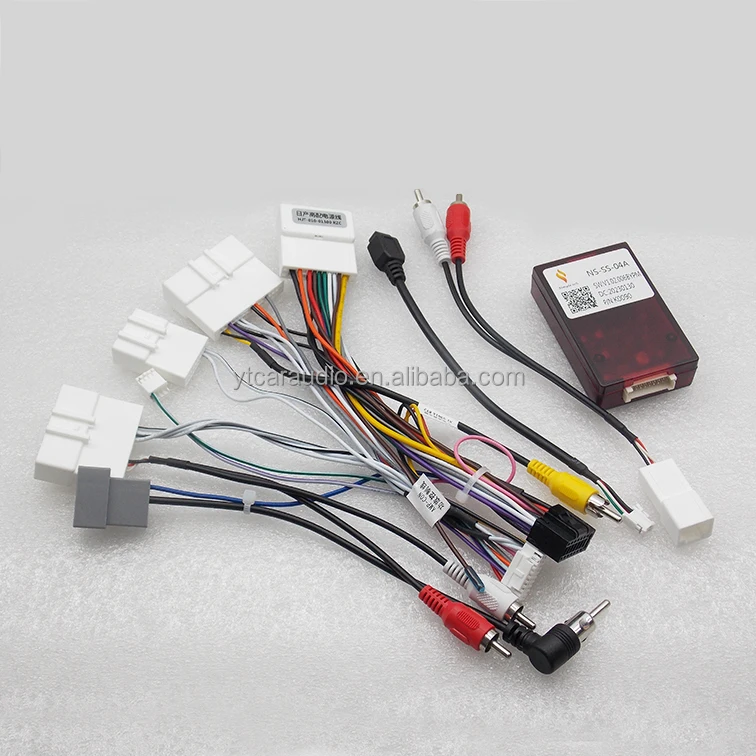 Car Audio 16PIN Android Power Cable Adapter for Nissan