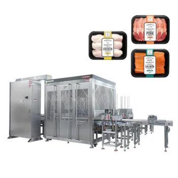 Automatic Industrial Robots Bacon Meat Roll Pick And Place 3 Axis Delta ...