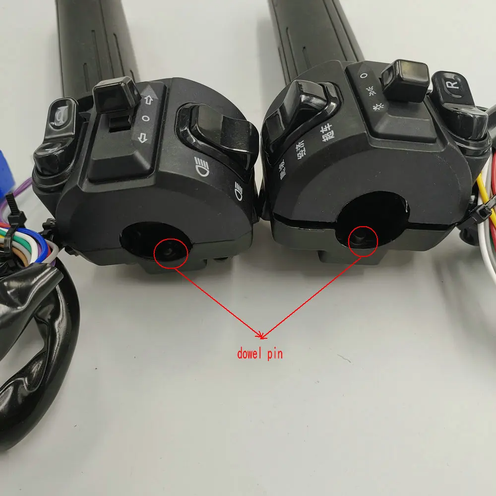 Electric Scooter Speed Regulating Handle+self-contained Light/horn ...