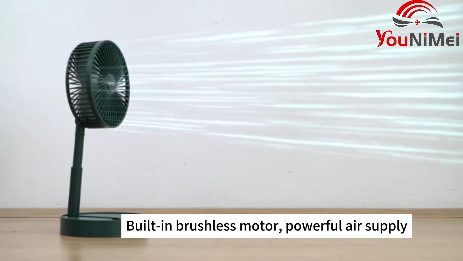 Rechargeable Brushless Folding Desktop Camping Fan Portable Usb ...