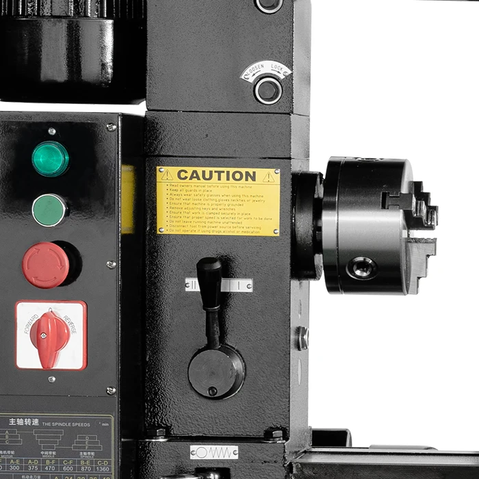 CT500 Lathe-Mill Cutting MP500 HP500 Mini Combo Machine