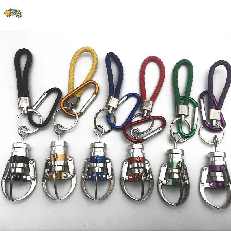 Toy Crane Machine Prize Doll Machine Claw Gift Mini Silver Claw Key ...