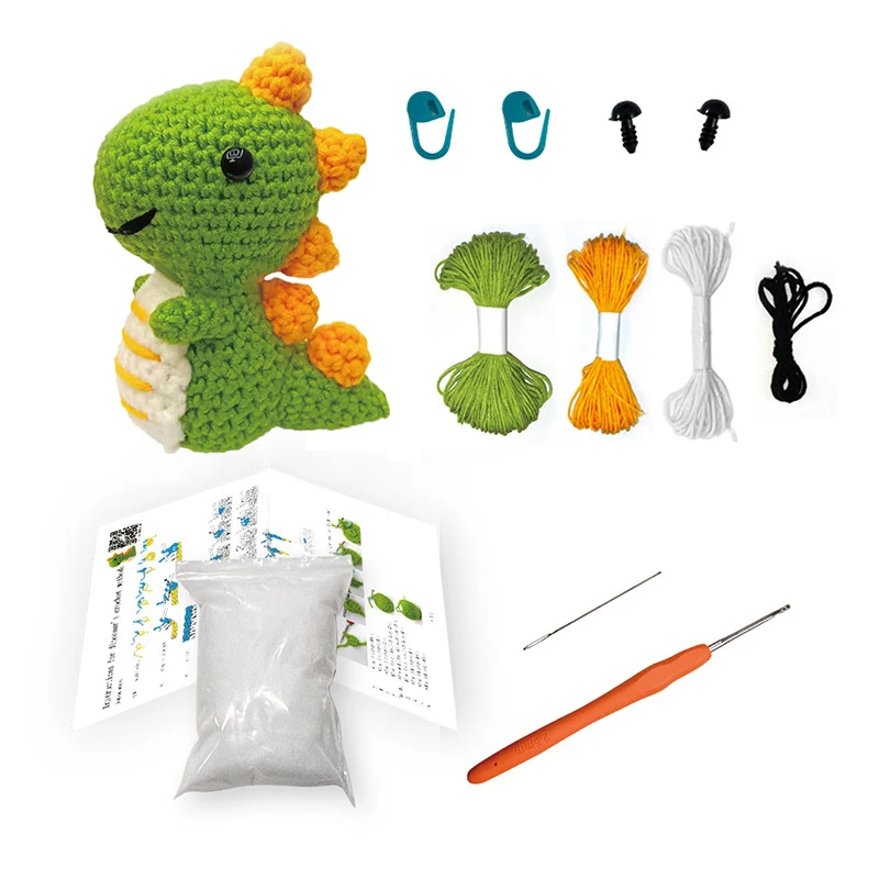 Customized Animal Diy Crochet Yarn Mini Projector Handmade Craft Learn ...