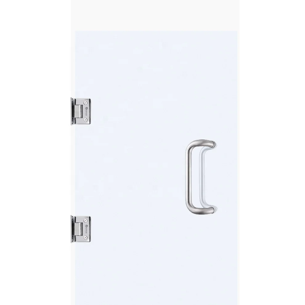Frameless Movable Glass Door Shower Hinge For 8-12mm Tempered Glass ...