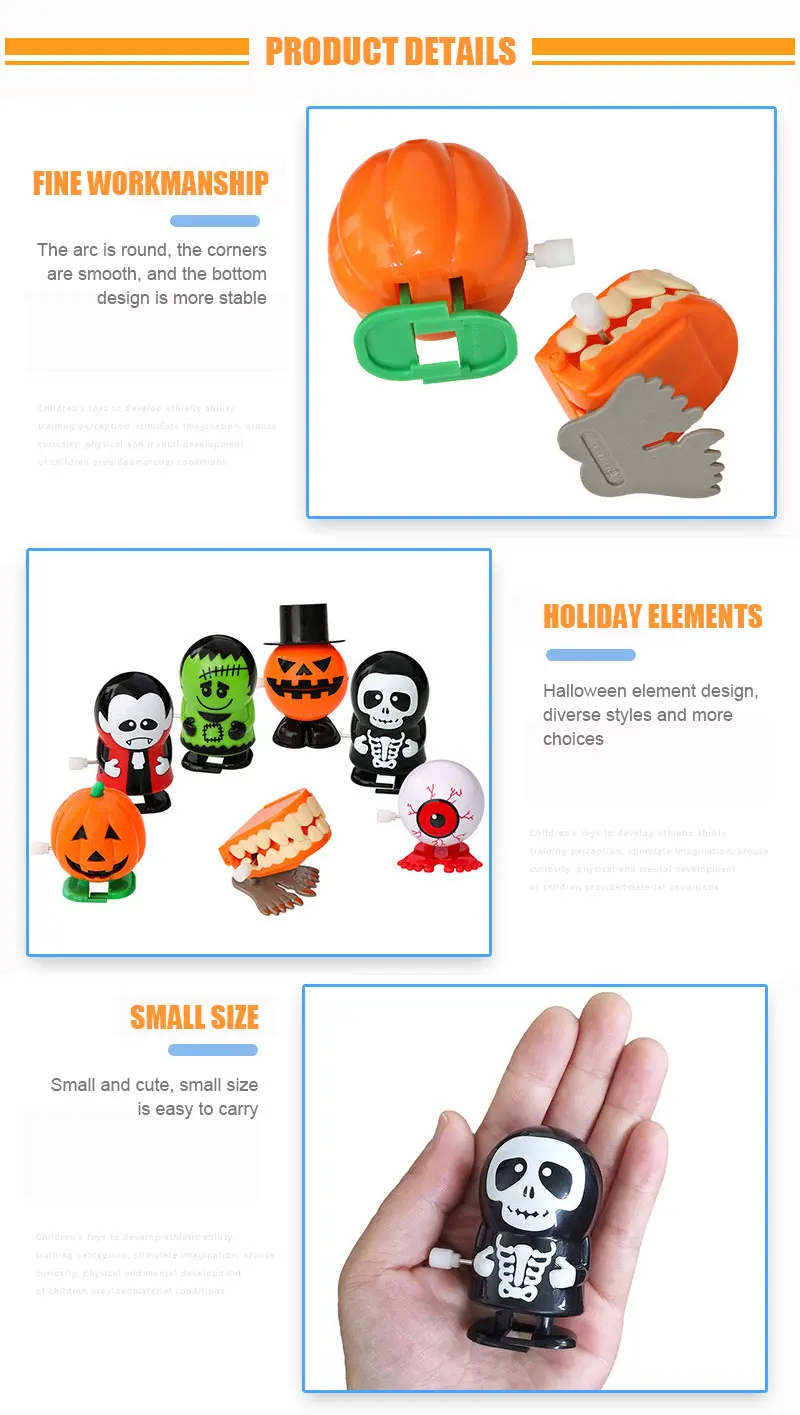 Halloween Wind-up Skeleton Man - Fun & Eco-Friendly Toy