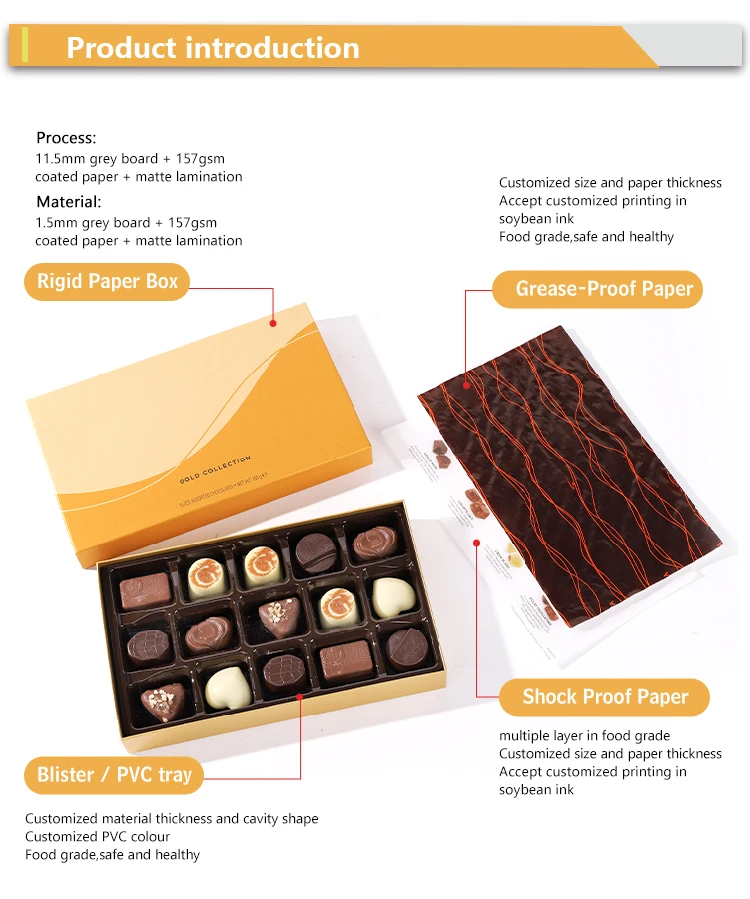 Brown Irregular Oval Chocolate Box for Candy Cake Gift Packaging Box ...