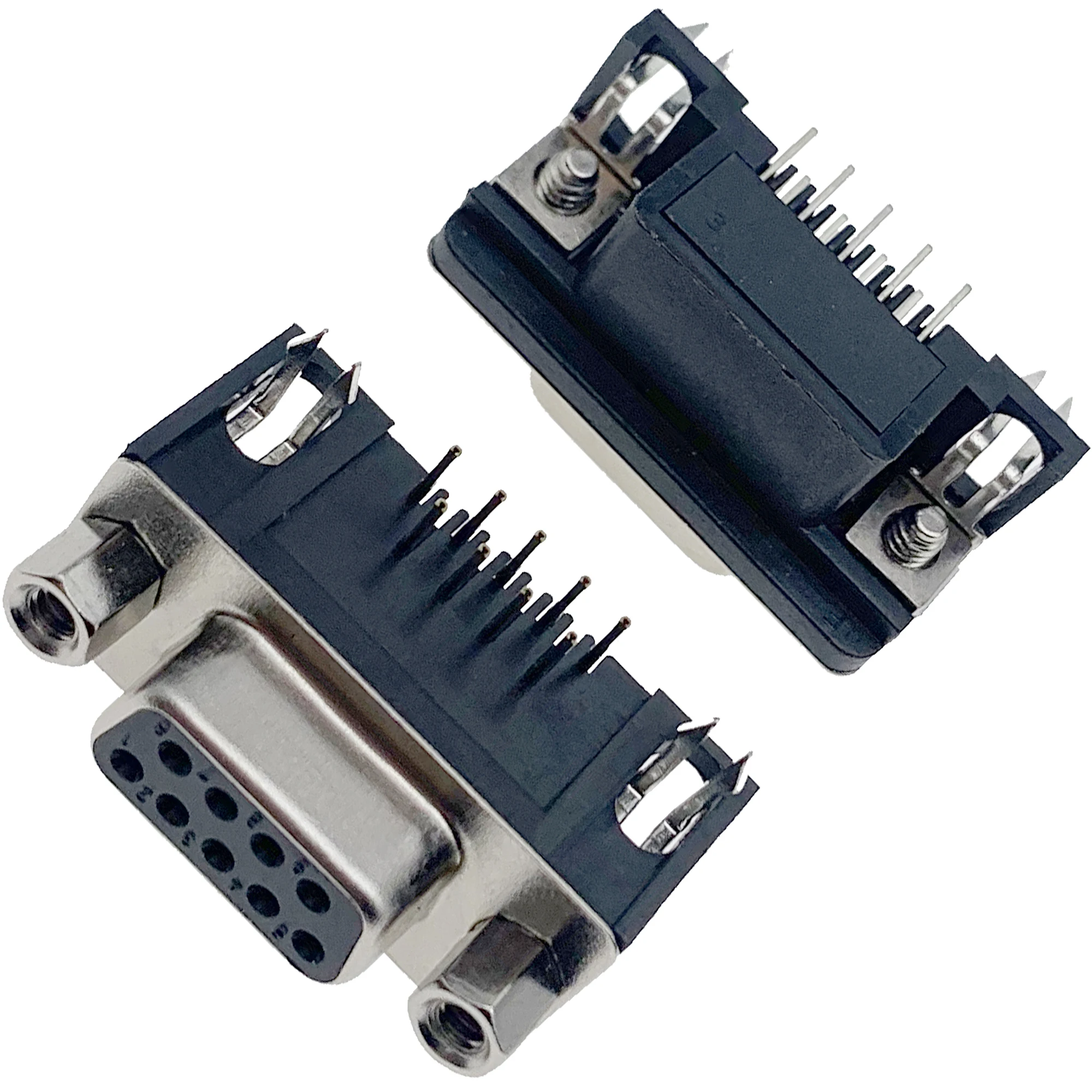 Dr9 Female Socket Right Angle Horizontal Dip Vga 9p Female D-sub ...