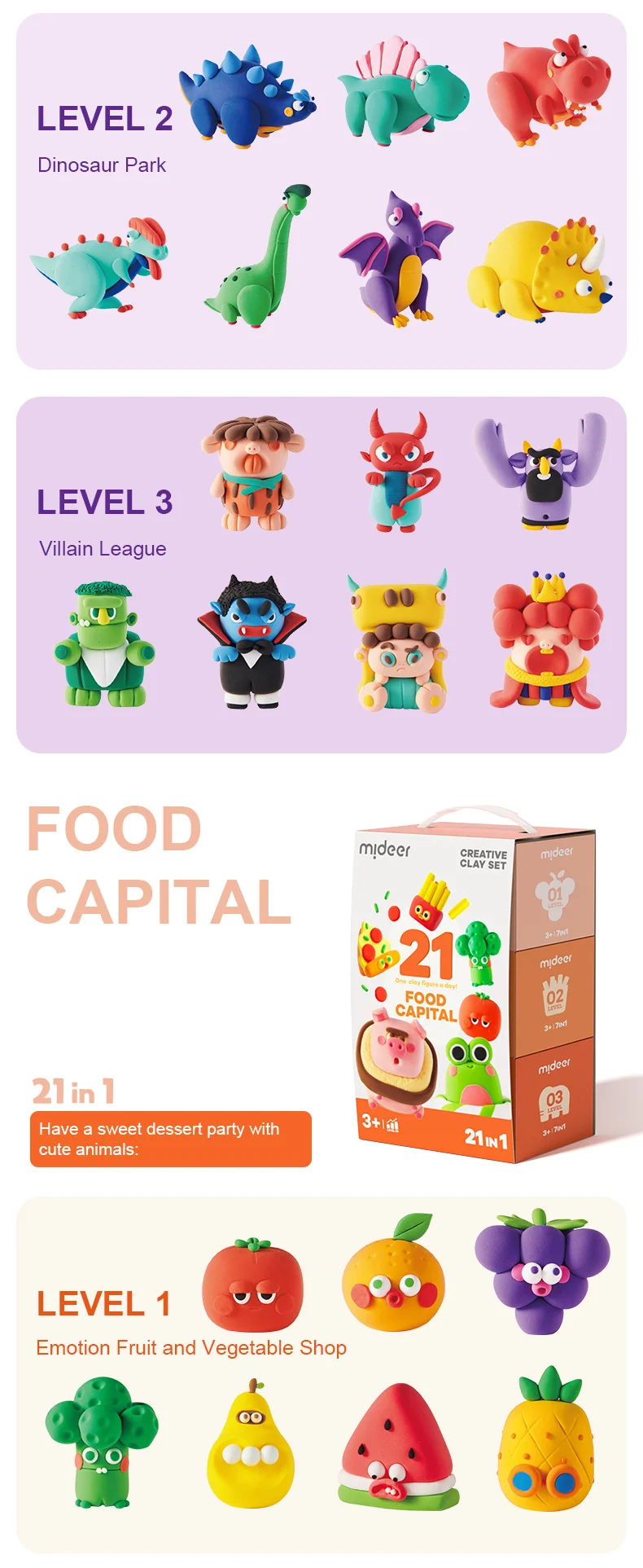 Mideer Gift Box - Creative Clay Set for Kids & Educators