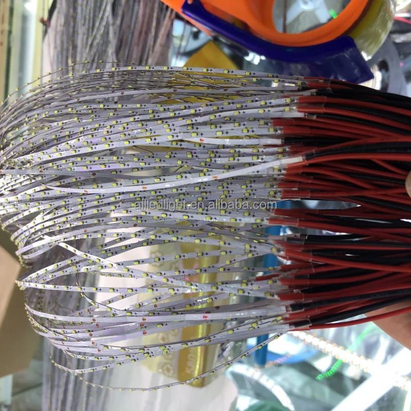 3v 1.5mm LED Strip Light 138pcs Leds/meter 3V Sand Table Model ...