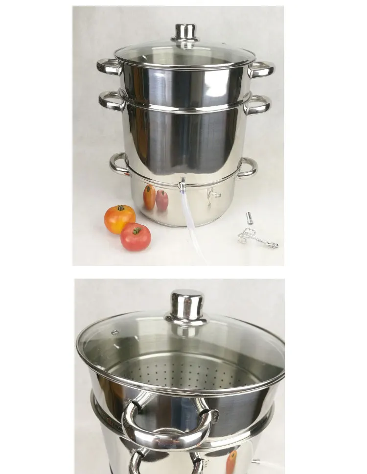 Home Use Cooking Pot Fruit Juice Extractor/fruit Steamer Juicer Pot ...