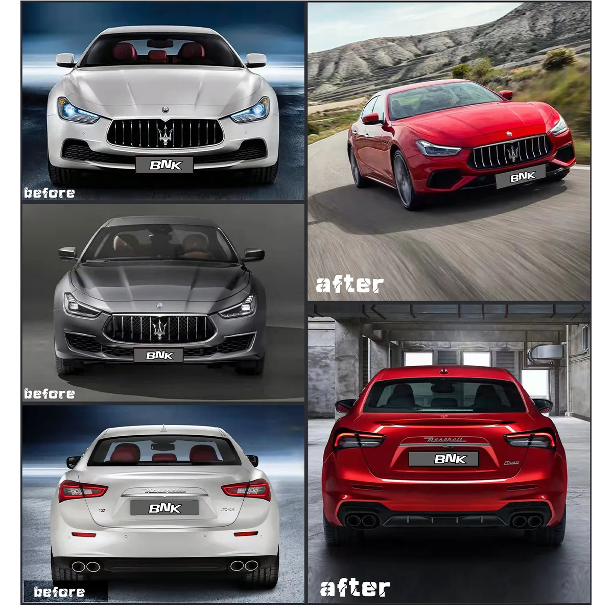 Enhance Your Maserati Ghibli with TYPY Bodykit Modifications