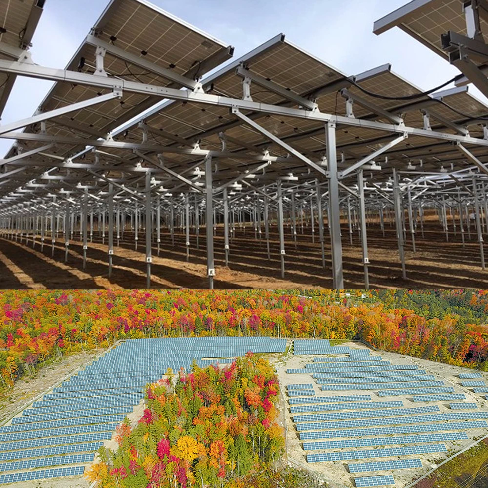 Aluminum Alloy Solar Farm Agriculture Solar Pv Mounting Bracket ...