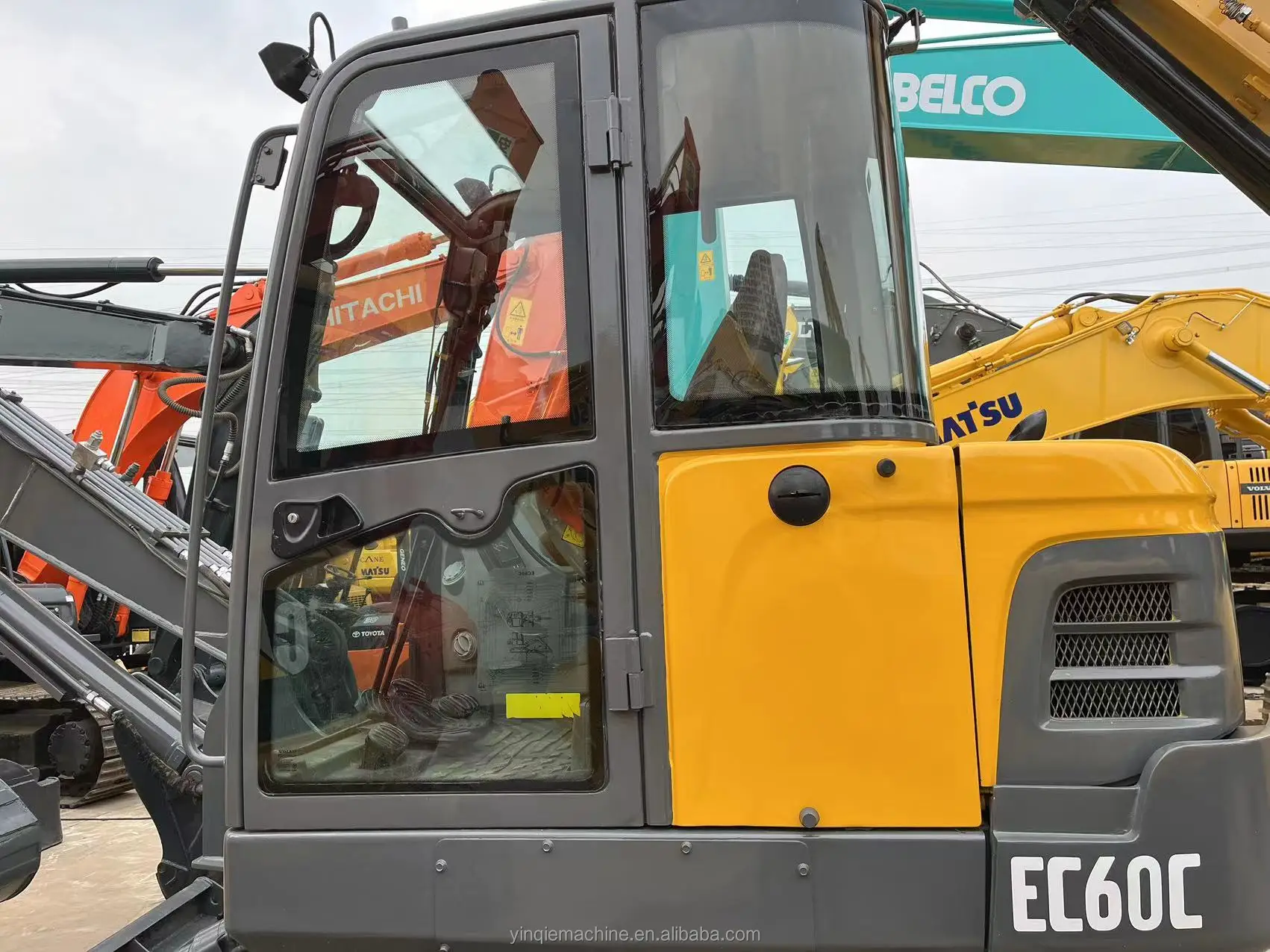 Volvo Ec60c 6ton Mini Excavator Hydraulic Volvo Ec60 Crawler Secondhand ...
