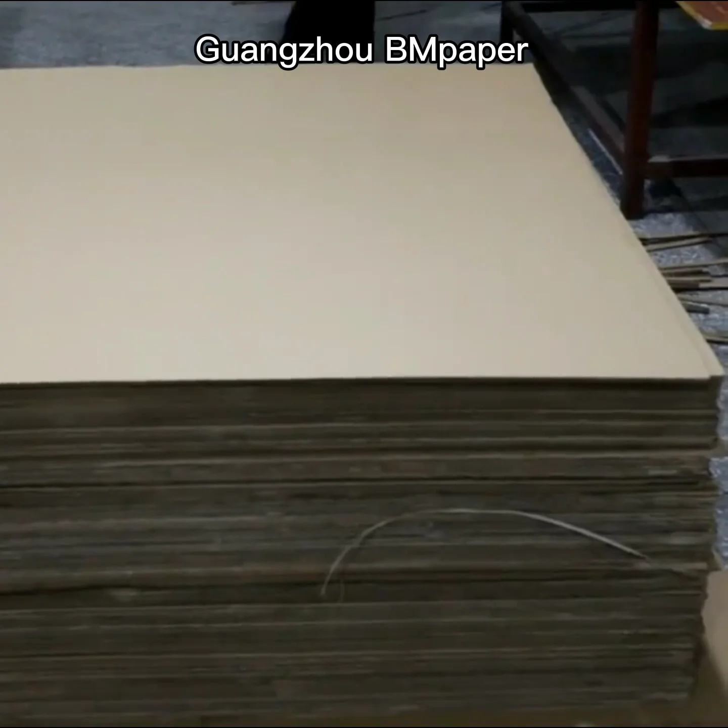 Recycled Pulp Corrugate Board B E F Flute Cardboard Sheets Hard Kraft ...