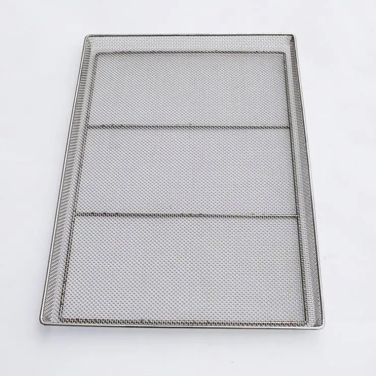 Hot Selling Wire Mesh Bakery Tray Food Grade Stainless Steel Mesh Wire ...