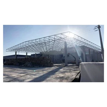 Prefab Space Frame Shed Fuel Filling Station Roof Canopy Petrol Station ...