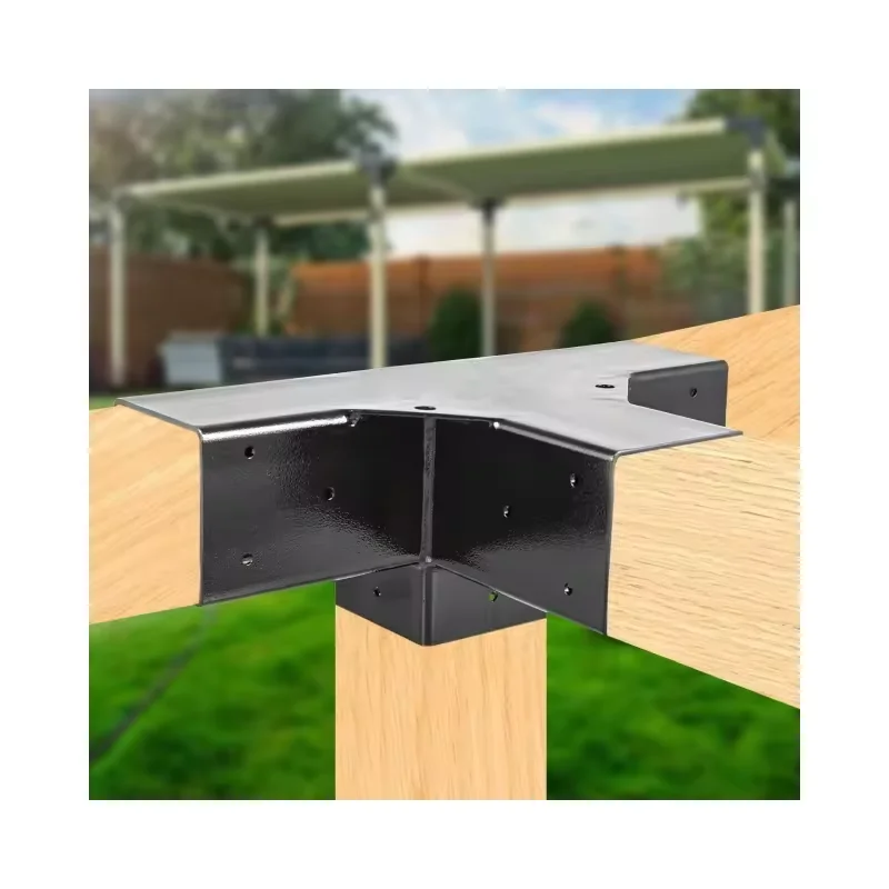 Hot 2X Post Base 6x6 Extender Kit 4 Way Extend Bracket 4 Piece Set with ...