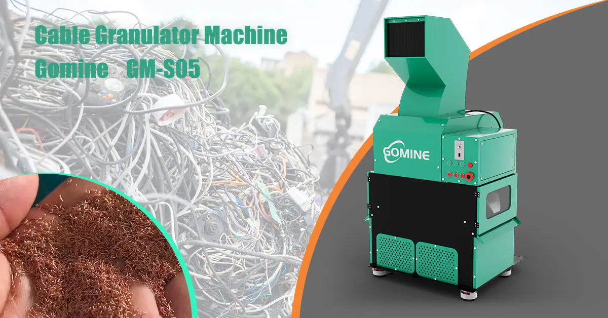 Scrap Cable MIni Wire Recycling Separatory Granulator Copper Wire ...