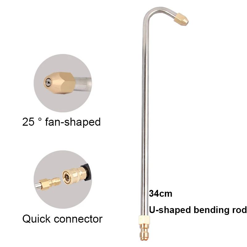 90 Degree Elbow Nozzle - High Pressure Car Wash Accessory