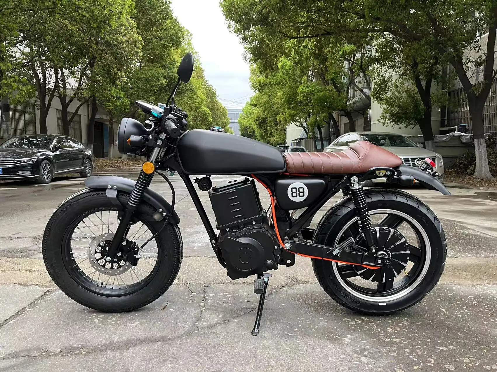 Ride in Style with Our Classic Vintage Electric Motorcycle