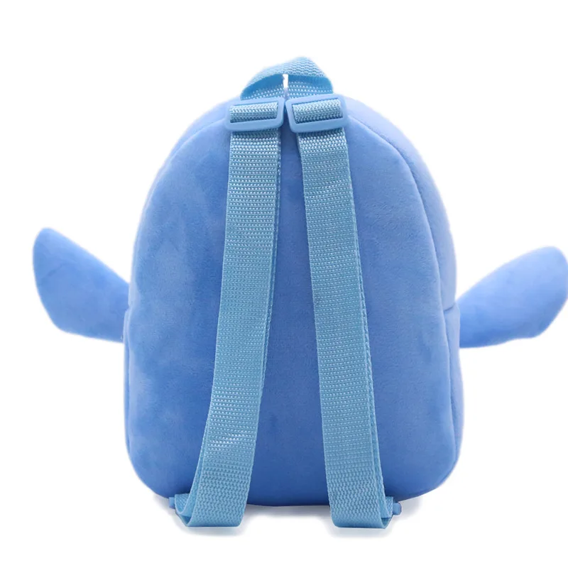 Hot Sale Cartoon Blue Stitch Plush Kindergarten Children Backpack Cute ...