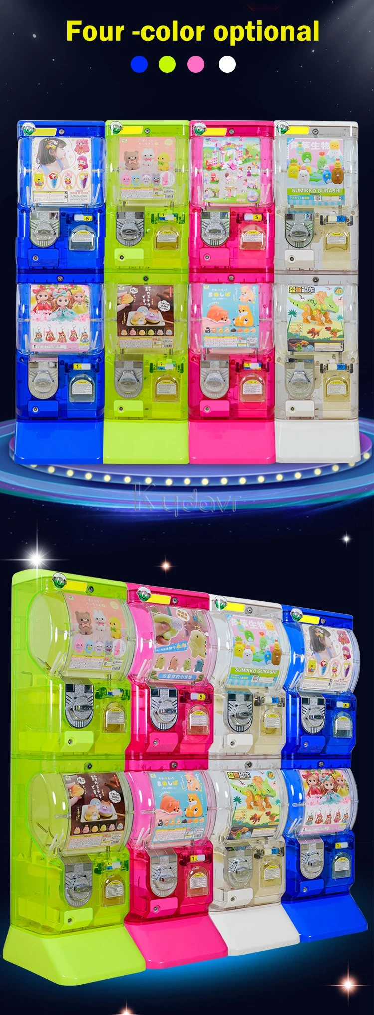 Mini Japanese Custom Coin Operated Arcade Crane Game Plush Doll Ball ...