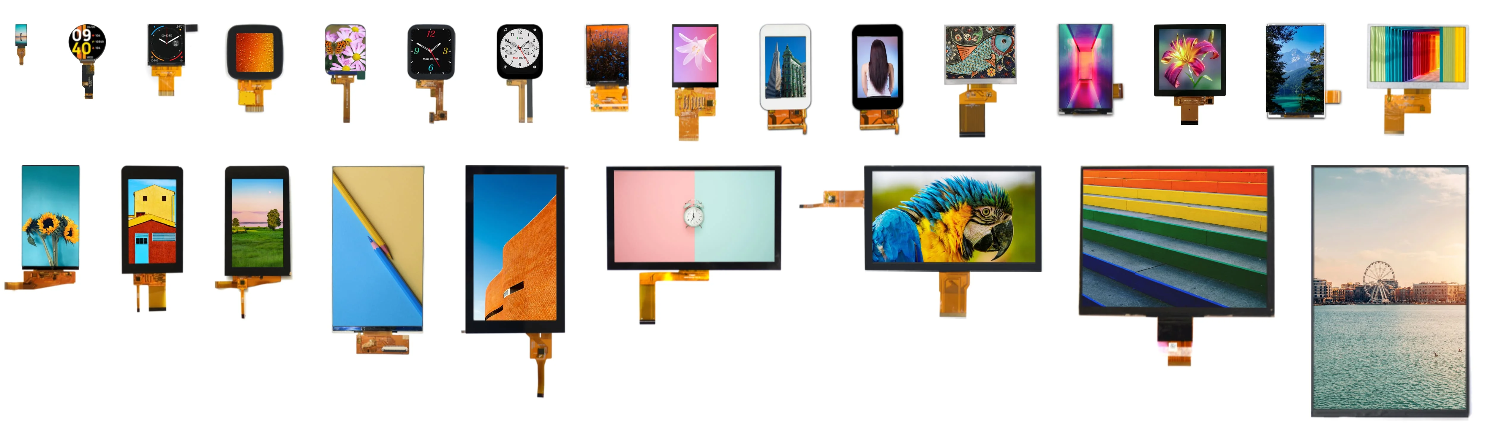 Shenzhen TFT LCD Display IPS Touch Screen TFT-LCD Smart LCD Module ...
