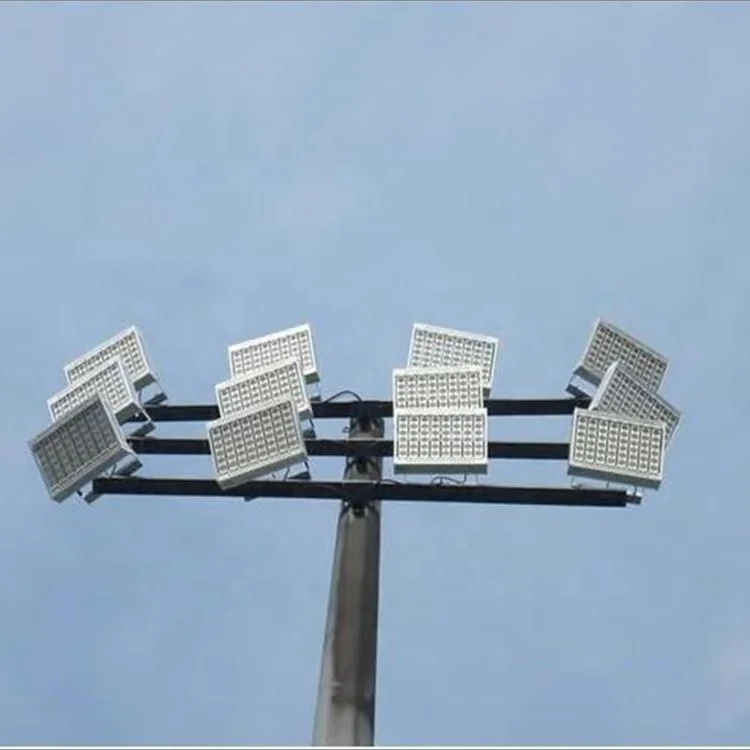 6m Hand Crank Mast Diesel Generator Mobile Light Tower 1000w Led Flood Light 250w 4 Units For ...