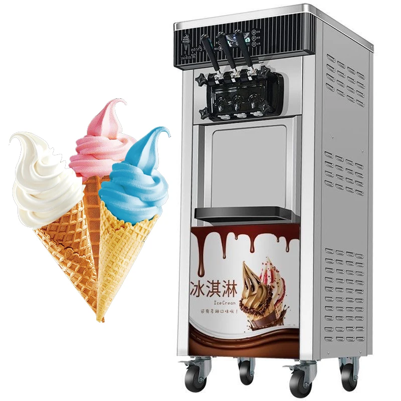 Factory ice cream machine rollers freezer ice cream machine beater ice ...